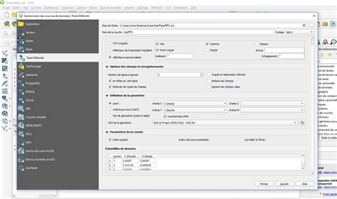 Layer S Point With Csv Don T Display On Qgis And Issue Qgis Qgis Github
