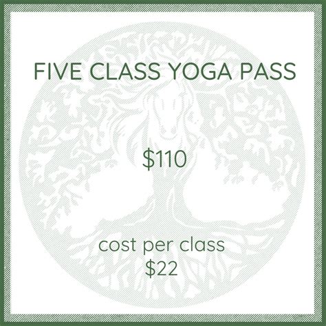5 Class Multi Pass Product Yoga Farm