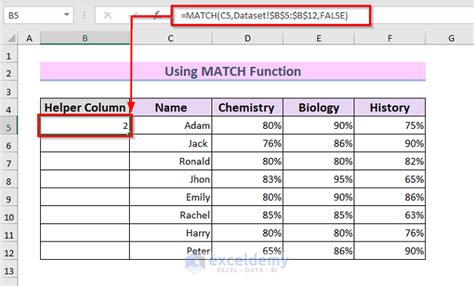 How To Rearrange Columns In Excel To Match Another Sheet 4 Ways