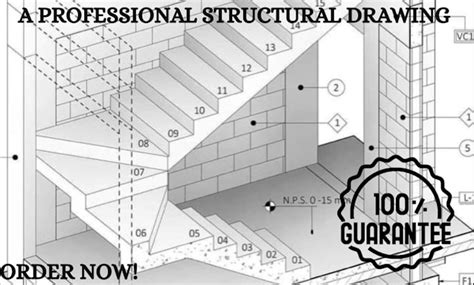 Complex Structure Design Analysis Civil Engineering Drawing Load