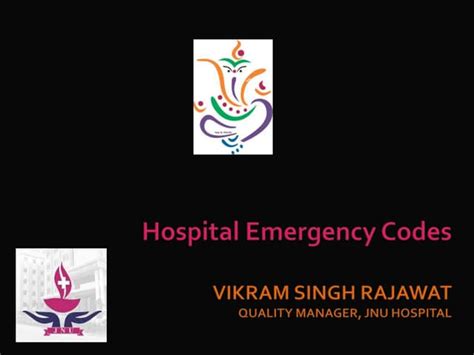Emergency Codes In A Hospital 1 Nabh Pptx