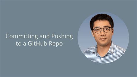 Episode 41 Committing And Pushing To A Github Repo Youtube