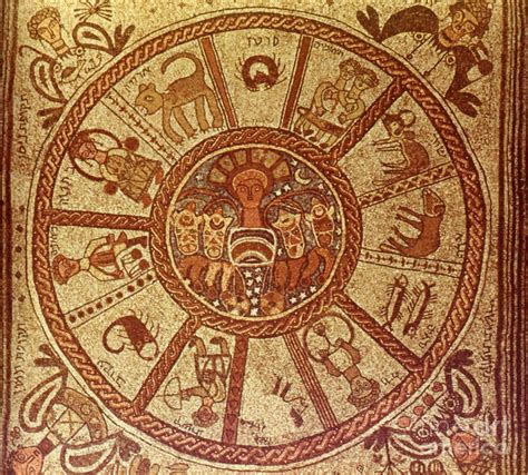 Zodiac Roman Mosaic By Granger Costellazioni Astronomia Roma Antica