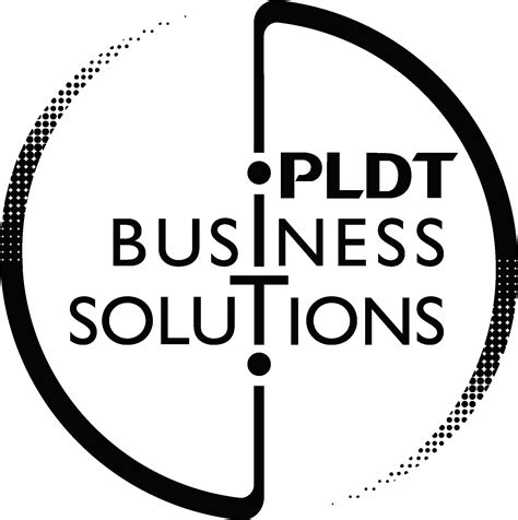 Pldt Business Solutions Black Logo In Png Svg Vector Format Free Download