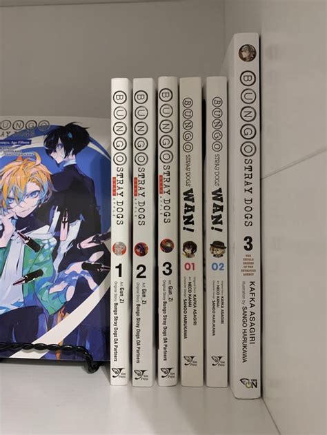All My Bsd Manga Light Novels I Also Have Stormbringer But Im