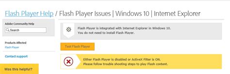 Issue With Flash On Windows IE And Edge Windows EduGeek Net