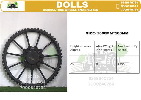 2100mm Solid Tyre Wheel At Rs 25000 In Indore Id 2852724255733