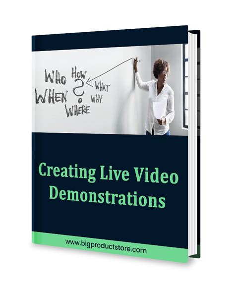 creating live video demonstrations