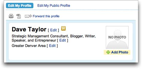 View My Linkedin Profile Button