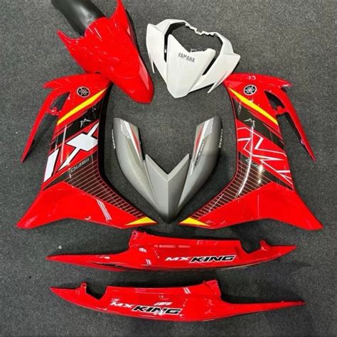 Coverset Yamaha Lc V8 Design Mx King Edition Shopee Malaysia