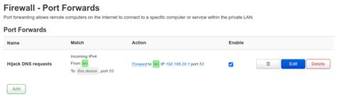 Redirect All Outbound DNS Traffic To Internal IP Network And Wireless Configuration OpenWrt