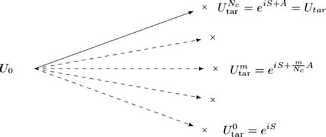 Decomposition Of The Target Operator Into A Series Of Nc Target