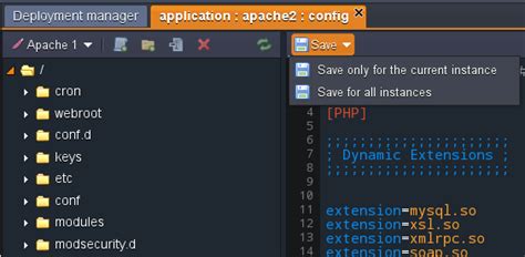 Php App Servers Configuration Virtuozzo Dev Docs