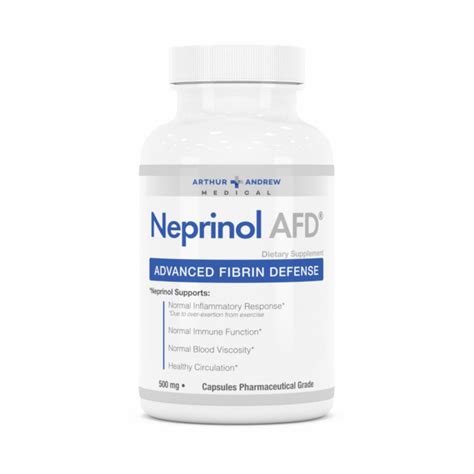 neprinol afd advanced fibrin defence 90 capsules arthur andrew