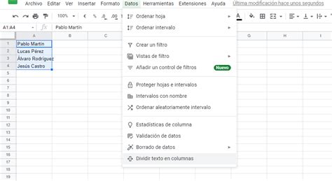 cómo separar texto en excel en más de una columna ️ ik4 ️