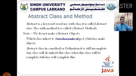 vedio presentation java object oriented programming language youtube
