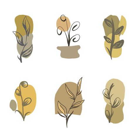 Aesthetic Blob Floral Decoration Editable Vector Format File Vector Art At Vecteezy