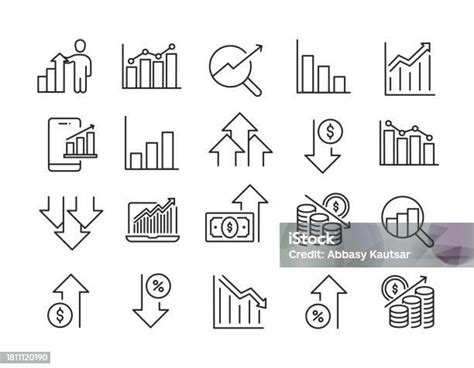 가는 선 아이콘을 제거하고 줄입니다 편집 가능한 획 웹사이트 마케팅 디자인 로고 앱 템플릿 Ui 등 벡터 그림입니다 아이콘에 대한 스톡 벡터 아트 및 기타 이미지 Istock