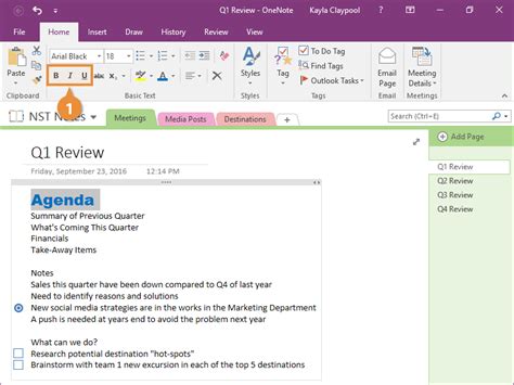 Format Text CustomGuide