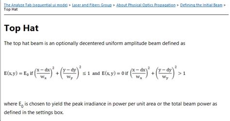 Non Gaussian Beam Single Mode Coupling Zemax Community