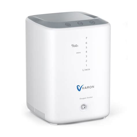 Varon Oxygen Machine For Home Use Stylish Oxygen Concentrator With Touch Button Oxygen And