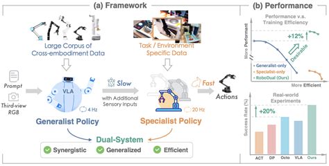 towards synergistic generalized and efficient dual system for robotic