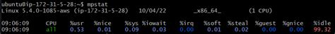 Linux에서 Cpu메모리 상태 확인하는 방법