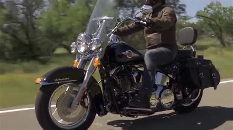Harley Davidson Heritage Softail Classic Riding Footage San Diego