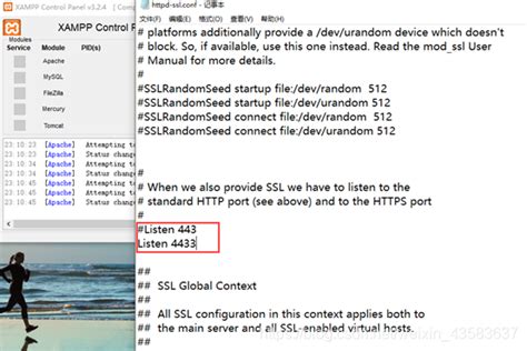 xampp下apache、mysql等服务端口的配置 启动 lampp 配置端口 csdn博客