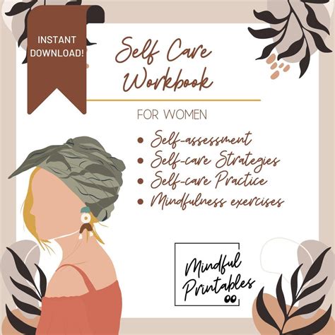 Self Care Journal Self Care Workbook Self Love Self Assessment Self Care Strategies Self