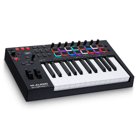 M Audio Oxygen Pro Key USB MIDI Keyboard Controller With Beat Pads MIDI Assignable Knobs