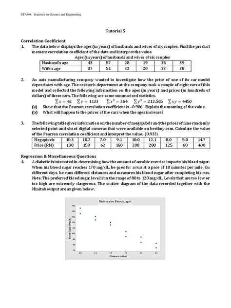 Tutorial 5 Bivariate Analysis Pdf Coefficient Of Determination Regression Analysis
