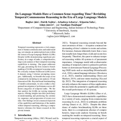 do language models have a common sense regarding time revisiting temporal commonsense reasoning