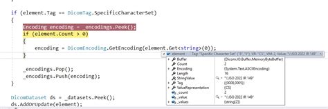 Bug By Reading Specificcharacterset · Issue 1154 · Fo Dicomfo Dicom