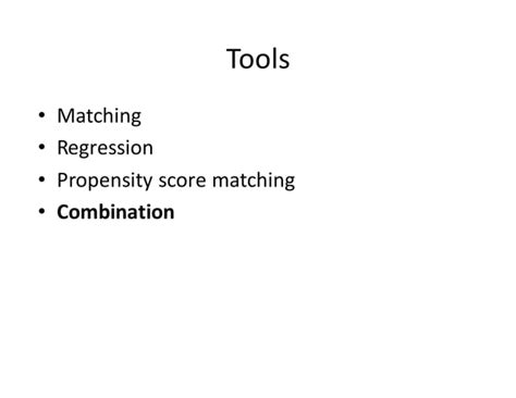 Propensity Score Matching Overview Pdf