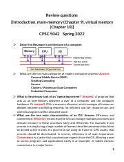 Processes P And P Execute On A System With A Single CPU And Two Identical IO Course Hero