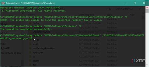 fix these windows settings controlled by your organization