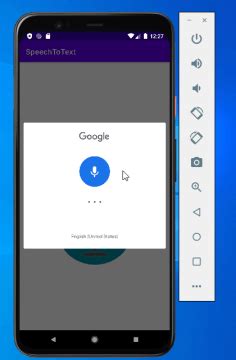 Android Speech To Text Using Google Api Programming Digest