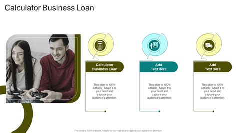 Calculator Business Loan In Powerpoint And Google Slides Cpb PPT Example