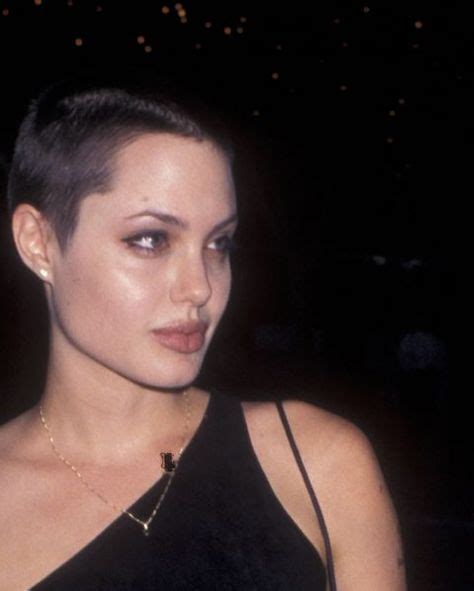 Angelina Jolie Buzzcut