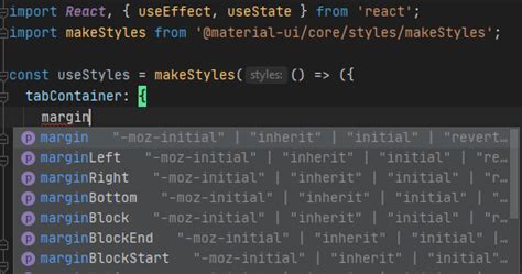 CSS Auto Completion In React TypeScript Not Working IDEs Support IntelliJ Platform JetBrains