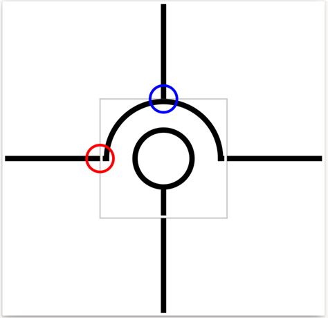 Tikz Draw Inside Node Via Tikz And Connect Lines Without Gap Stack Overflow