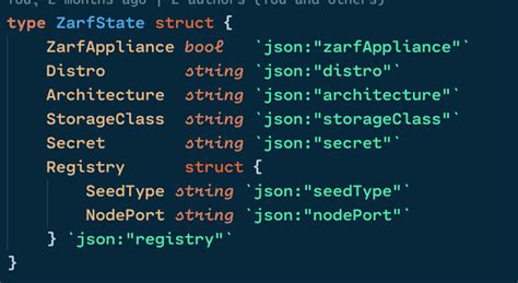 need to be able to override zarf state parameters during initialization