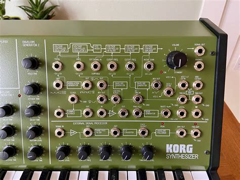 MATRIXSYNTH Korg MS FS Monophonic Analog Synthesizer Green