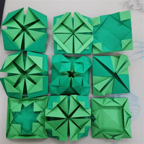 종이문화연구소 문양접기 무한이 변하는 문양 종이접기에는 창의의 즐거움이 있습니다~ 다양한