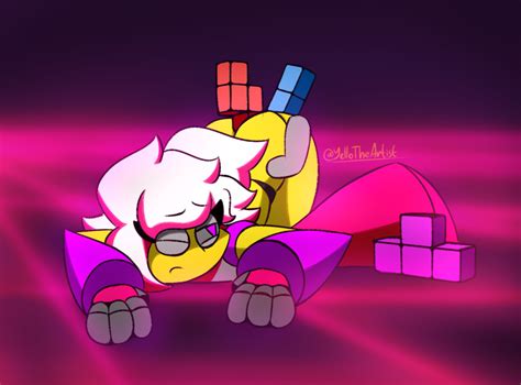 Rule 34 Blocks Double Penetration Face Down Ass Up Female Geometry Dash Half Closed Eye