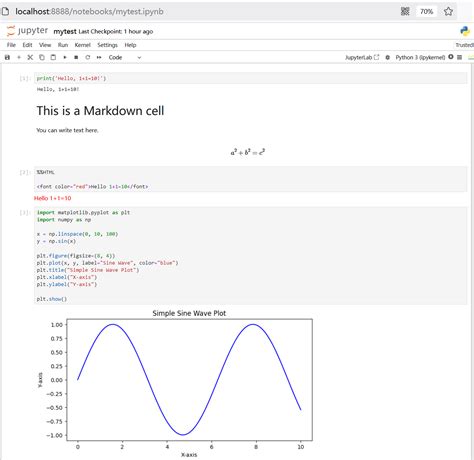 Jupyter 学习小记一