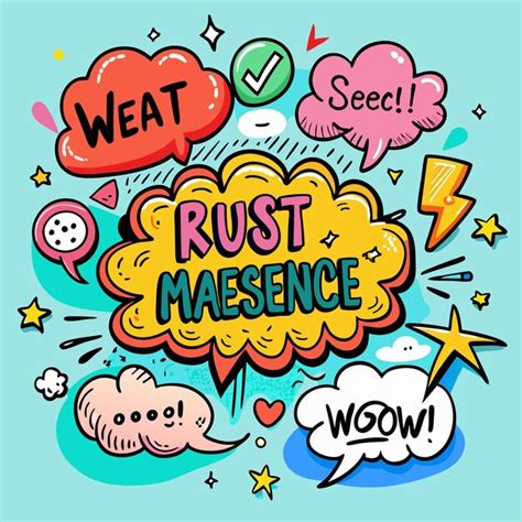 Rust Maesence A Bold And Vibrant Pop Art Design Premium Ai Generated