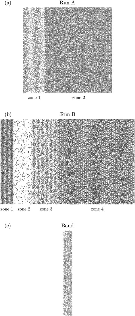 Realizations Of The Array Of Ice Floes Used For Model Simulations Of