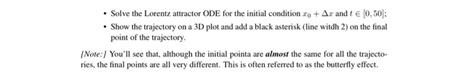 Solved Exercise 2 20 Points ] The Lorentz Attractor Is A